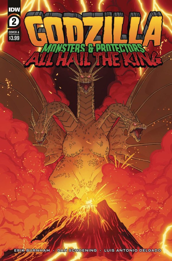 King Ghidorah (Godzilla) - IDW Publishing
