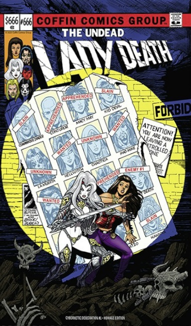 Lady Death: Cybernetic Desecration Premier Edition #1 Reviews