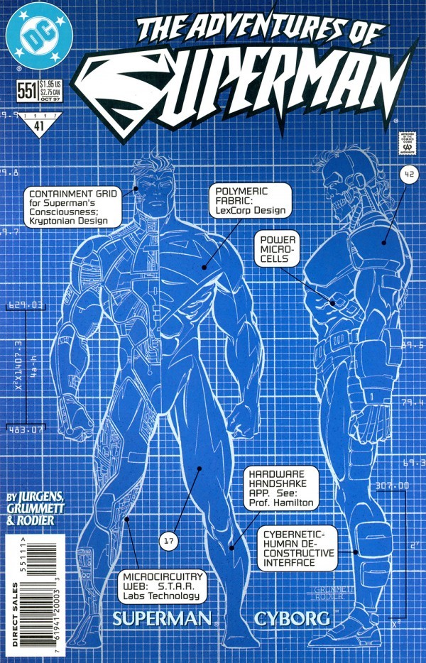 Clark Kent as Superman Blue (Prime Earth) - DC Comics