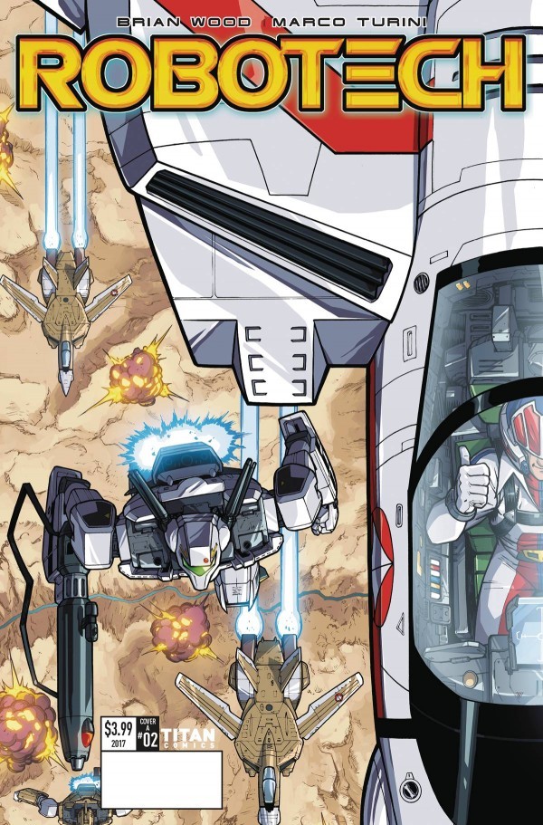 Roy Fokker (Robotech Protoverse) - Titan Books
