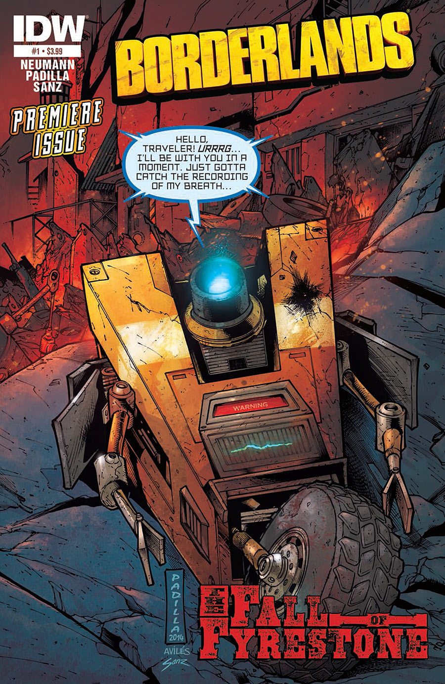 Borderlands: The Fall of Fyrestone #1 Reviews