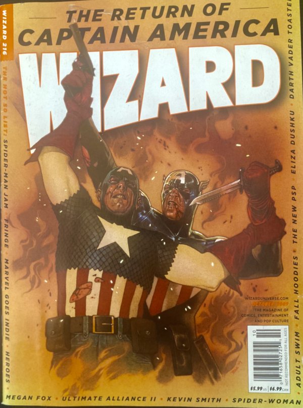 Wizard Magazine #216 Reviews