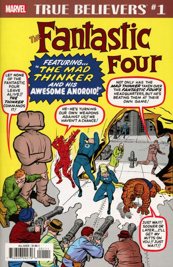 True Believers: Fantastic Four - Mad Thinker & Awesome Android #1 Reviews
