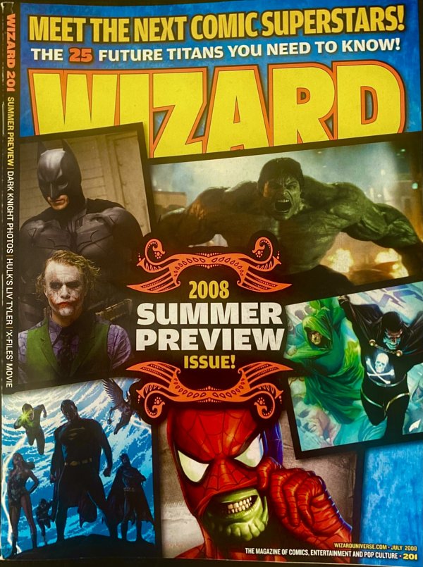Wizard Magazine #201 Reviews