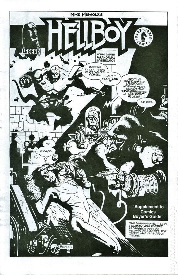Hellboy: Comics Buyer Guide Supplement #1 Reviews