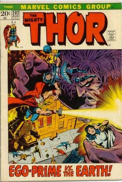 Egros as Ego the Living Planet (Earth-616) - Marvel Comics