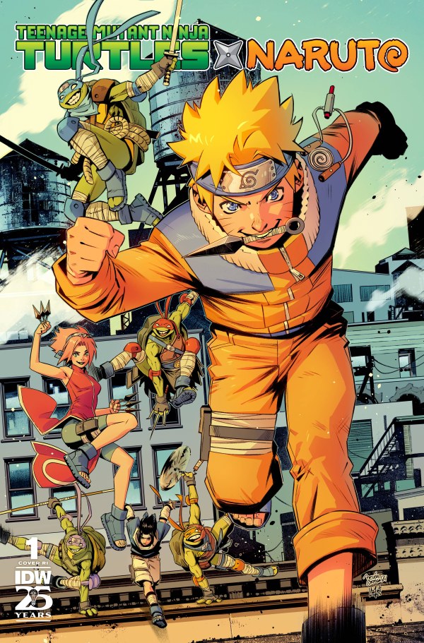 Teenage Mutant Ninja Turtles x Naruto #1 Reviews