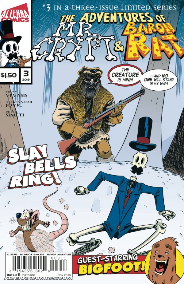 The Adventures Of Mr Crypt & Baron Rat #3 Reviews