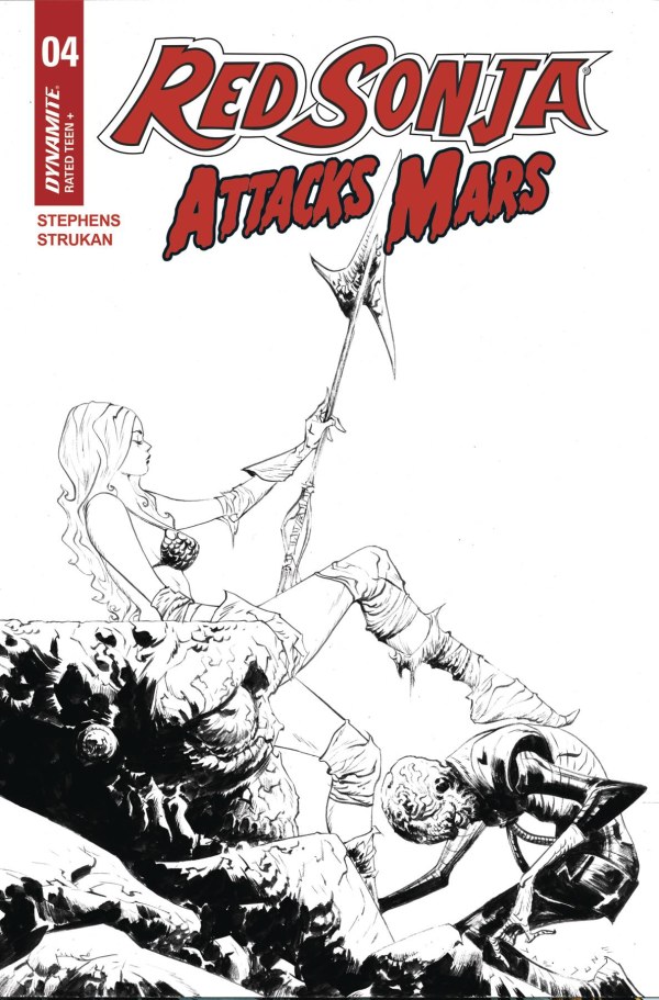 Red Sonja Attacks Mars #4 Preview