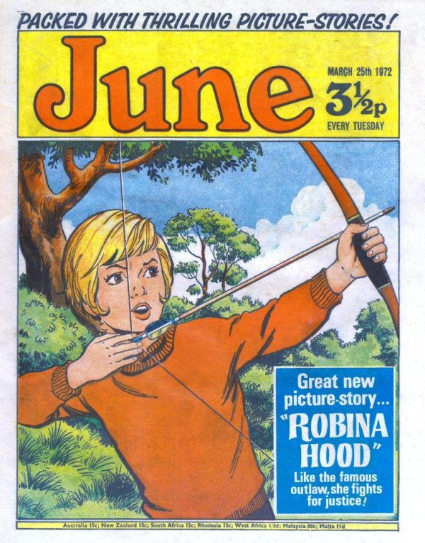 June #March 25th, 1972 Reviews