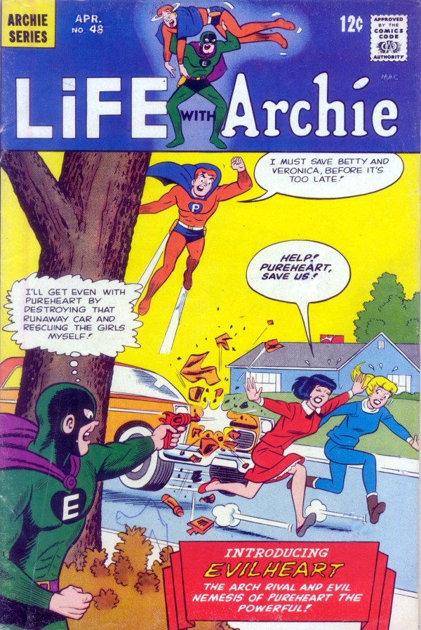 Reggie Mantle as Evilheart (Archie) - Archie Comics