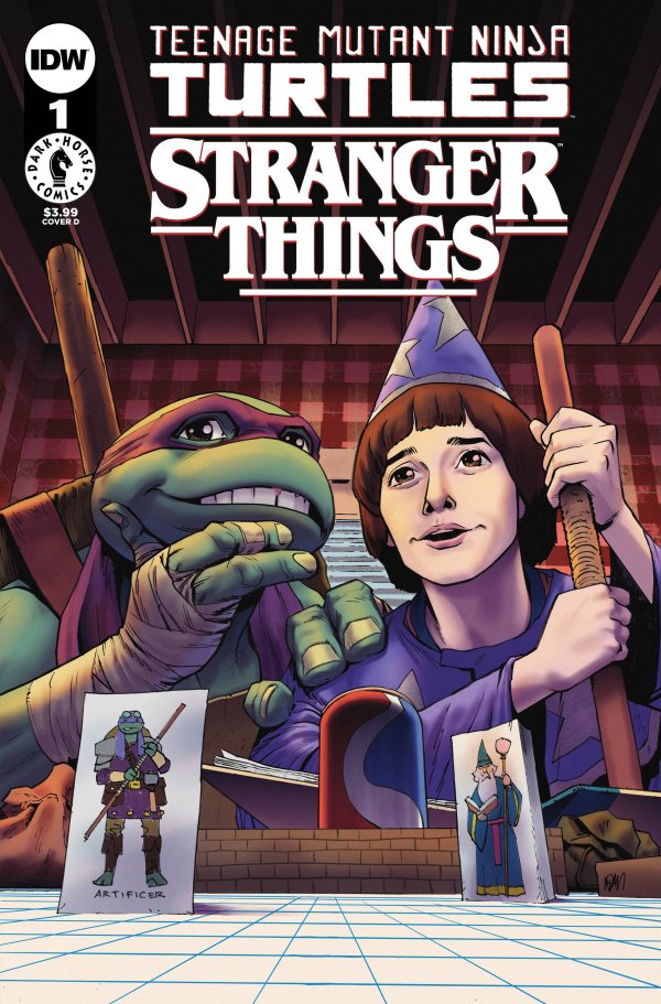Teenage Mutant Ninja Turtles x Stranger Things #1 Reviews