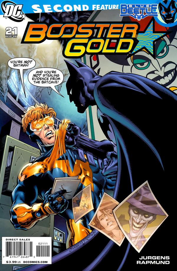 Michael Jon Carter as Booster Gold (Earth-0) - DC Comics