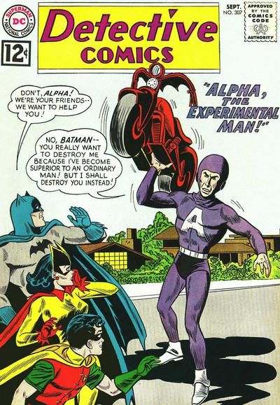 Alpha, the Experimental Man (Earth-0) - DC Comics