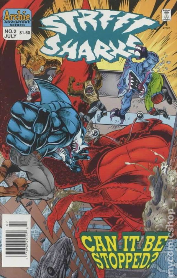 John Bolton as Ripster (Street Sharks) - IDW Publishing