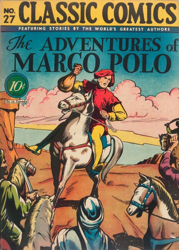 Classic Comics #27 - The Adventures of Marco Polo Reviews