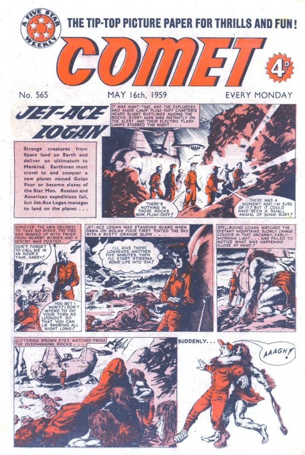 Comet Comic #565 Reviews