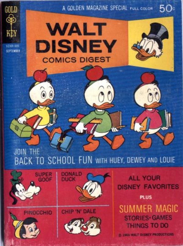 Walt Disney Comics Digest #15 Reviews