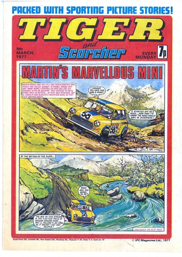 Tiger #March 5th, 1977 Reviews