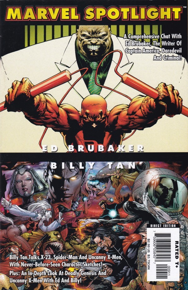 Marvel Spotlight Ed Brubaker Billy Tan 1 Reviews