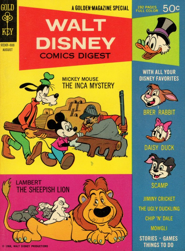 White Rabbit (Alice in Wonderland) - Disney Comics