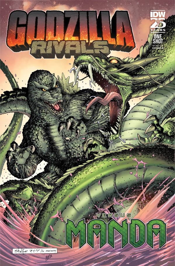 Godzilla Rivals: Vs. Manda #1 Reviews