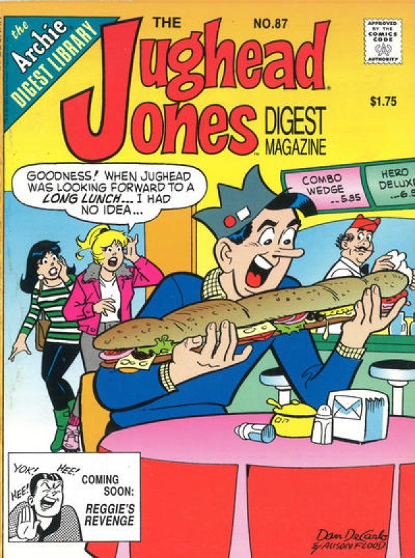 The Jughead Jones Comics Digest Magazine #87 Reviews