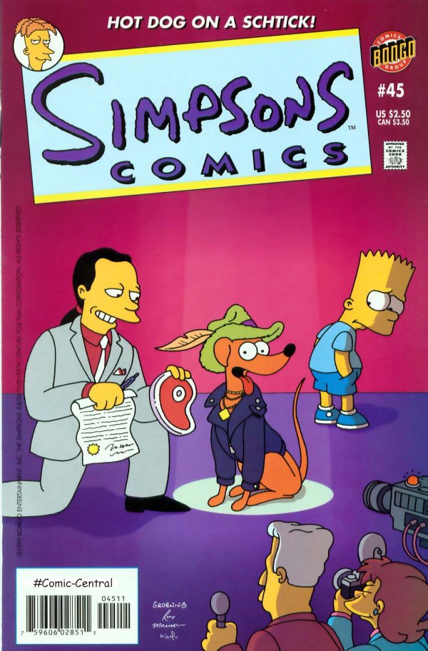Snowball V (Simpsons) - Bongo Comics