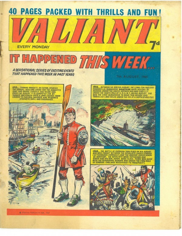 Valiant #August 7th, 1965 Reviews