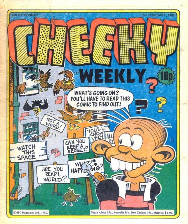 Cheeky Weekly #February 2nd, 1980 Reviews