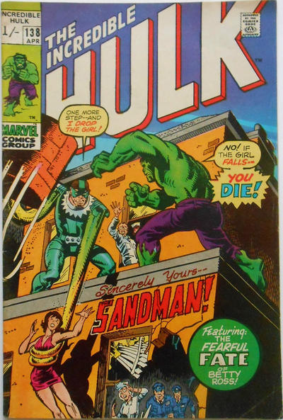 The Incredible Hulk #138 Reviews