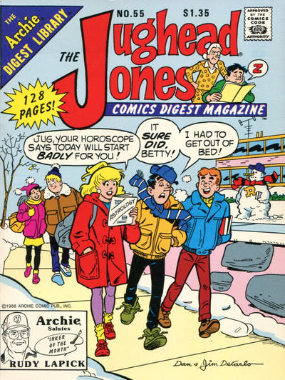 The Jughead Jones Comics Digest Magazine #55 Reviews