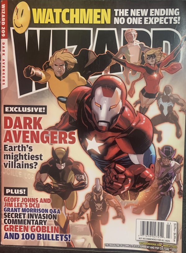 Wizard Magazine #209 Reviews