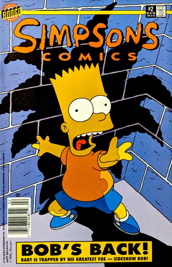 Marvin Monroe (Simpsons) - Bongo Comics