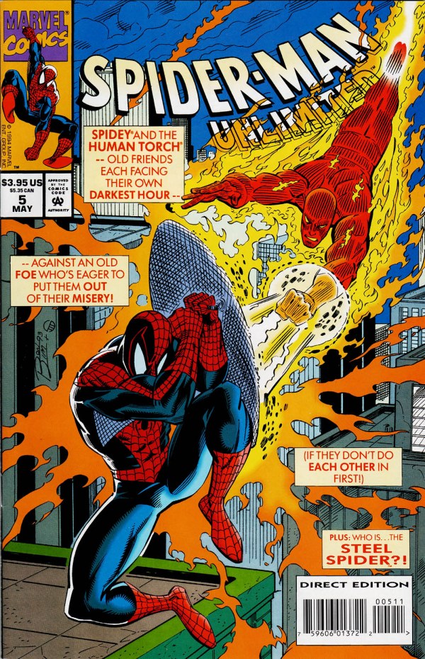 Oliver Osnick as Steel Spider (Earth-616) - Marvel Comics