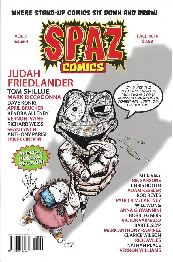 Spaz Comics #4 Reviews