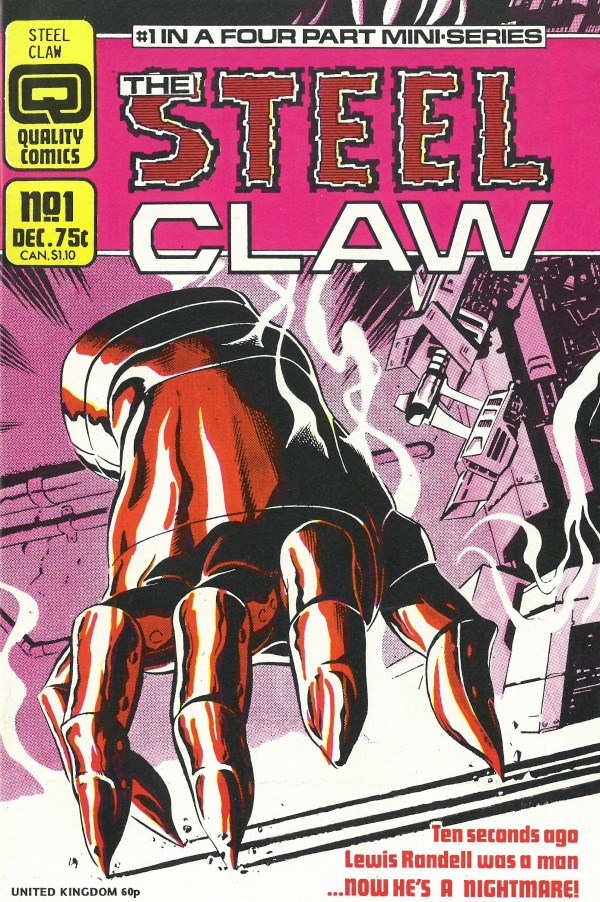 The Steel Claw #1 Reviews