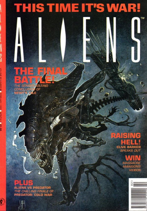 Xenomorph XX121 as Alien Queen (Aliens vs. Predator) - Marvel Comics