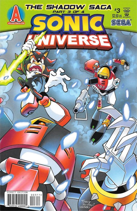 E-123 Omega (Sonic the Hedgehog) - Archie Comics