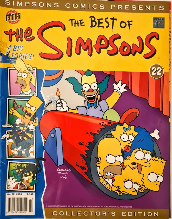The Best of the Simpsons #22 Reviews