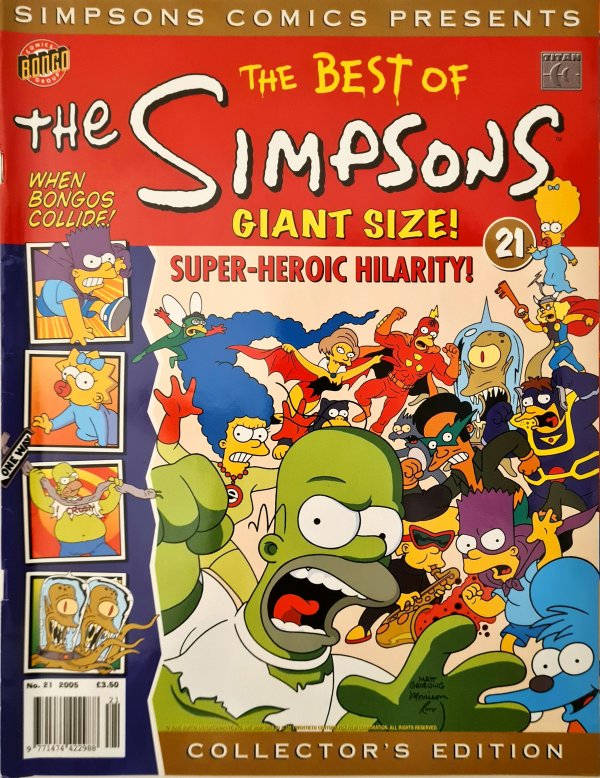 The Best of the Simpsons #21 Reviews