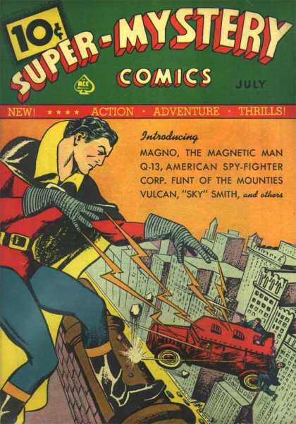 Tom Dalton as Magno the Magnetic Man (Quality Universe) - DC Comics