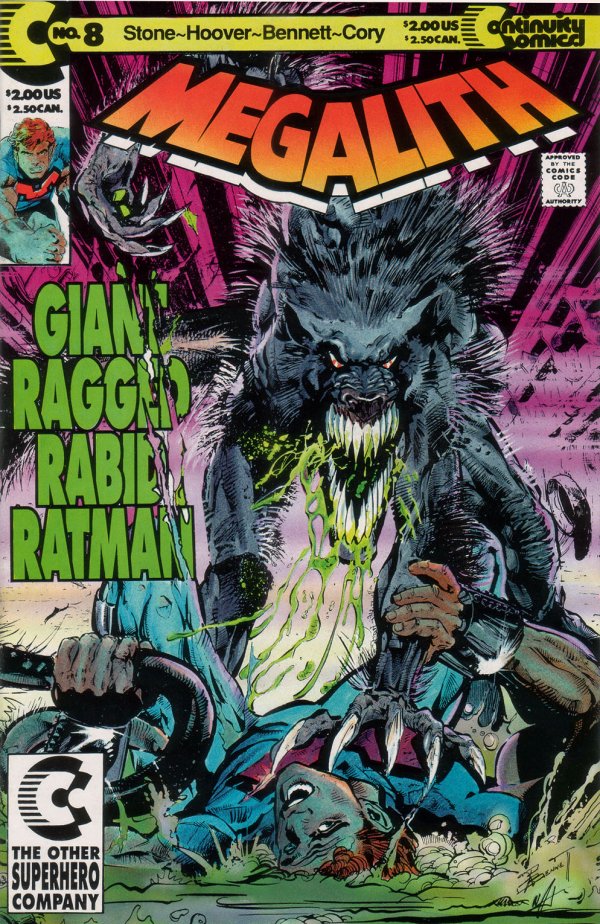 Joe Majurac as Megalith (Continuity Universe) - Continuity Comics