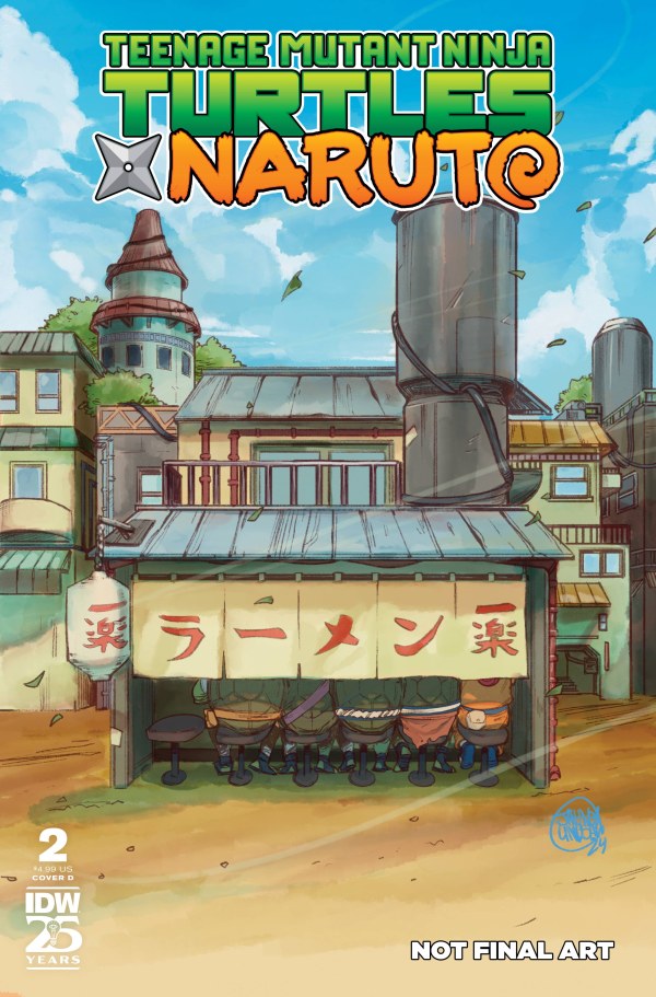 Teenage Mutant Ninja Turtles x Naruto #2 Preview
