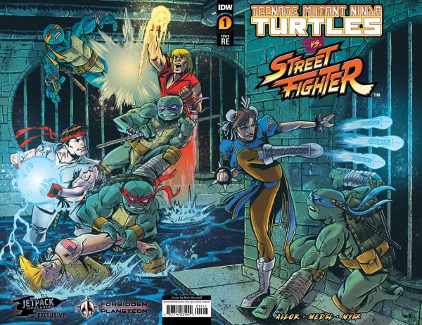 Teenage Mutant Ninja Turtles vs. Street Fighter #1 Reviews