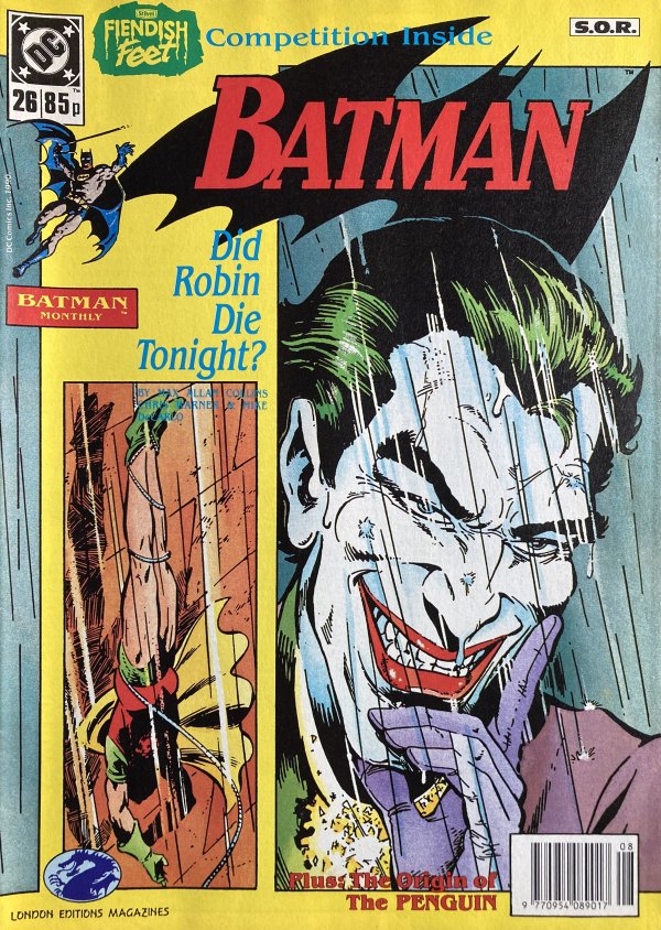 Batman Monthly #26 Reviews