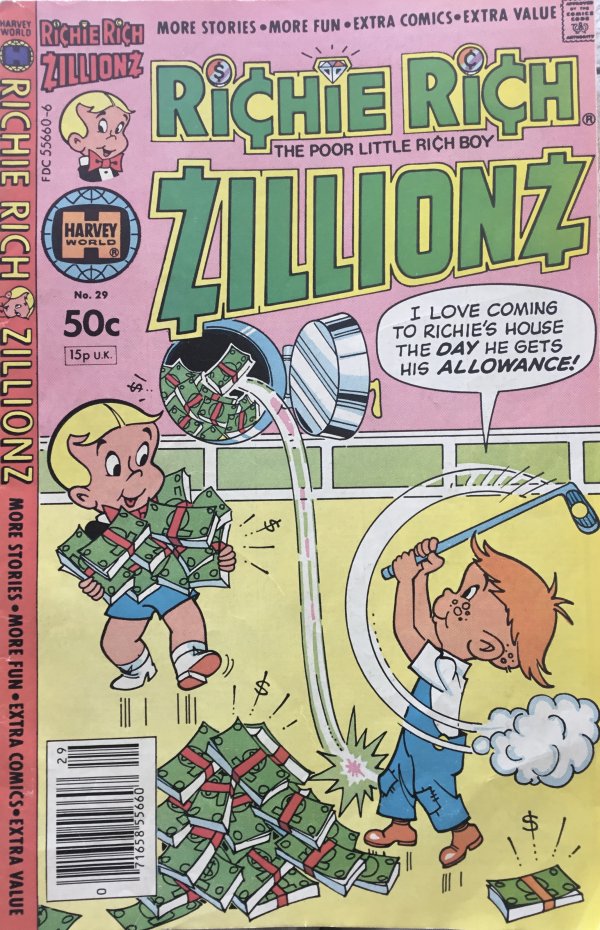 Richie Rich Zillionz #29 Reviews