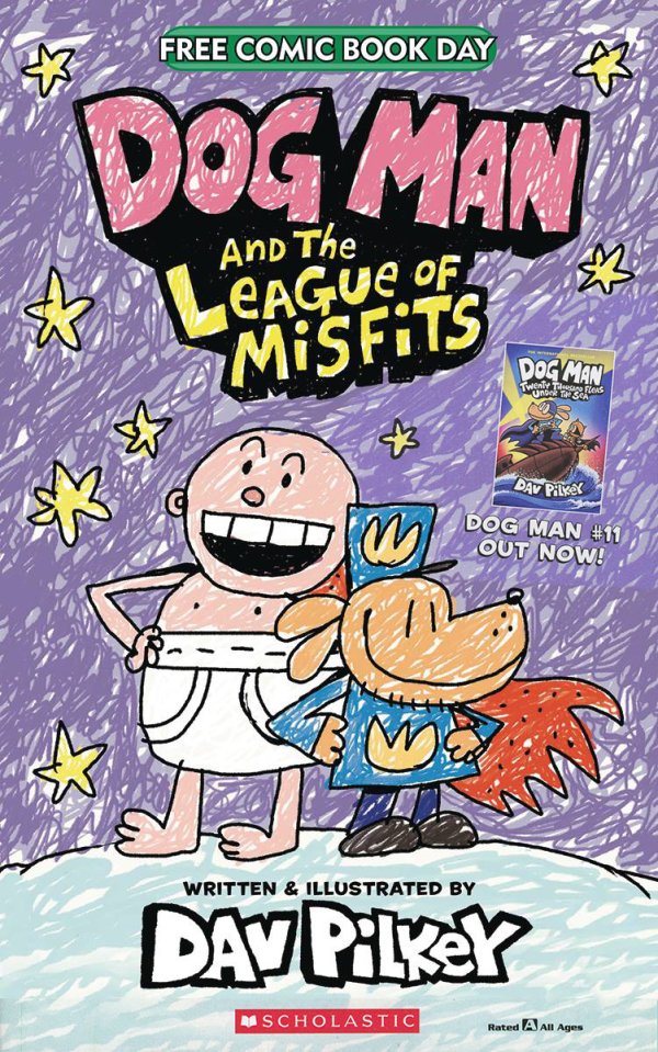 Free Comic Book Day 2023: Dog Man and the League of Misfits #1 Reviews