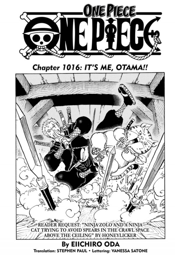One Piece Chapter #1016 Reviews