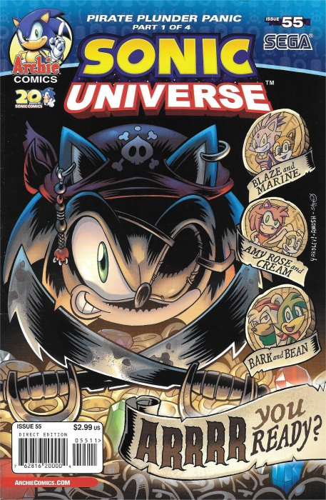 Marine the Raccoon (Sonic the Hedgehog) - Archie Comics